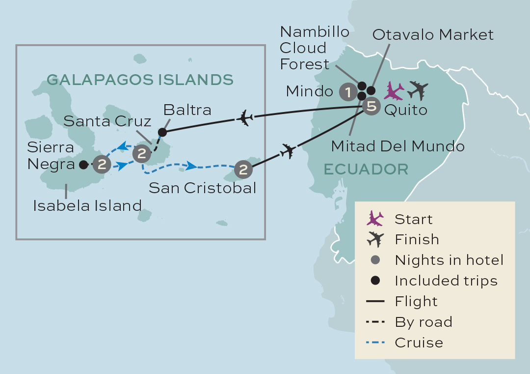 Natural Wonders of Ecuador and Galapagos